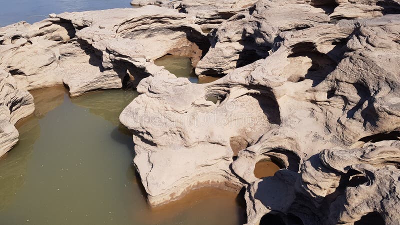 Water on the rock stock photo. Image of rock, natural - 136682744