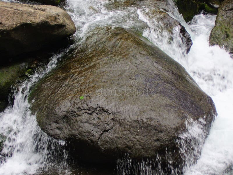 Water Rock stock photo. Image of flows, water, rock - 128306954