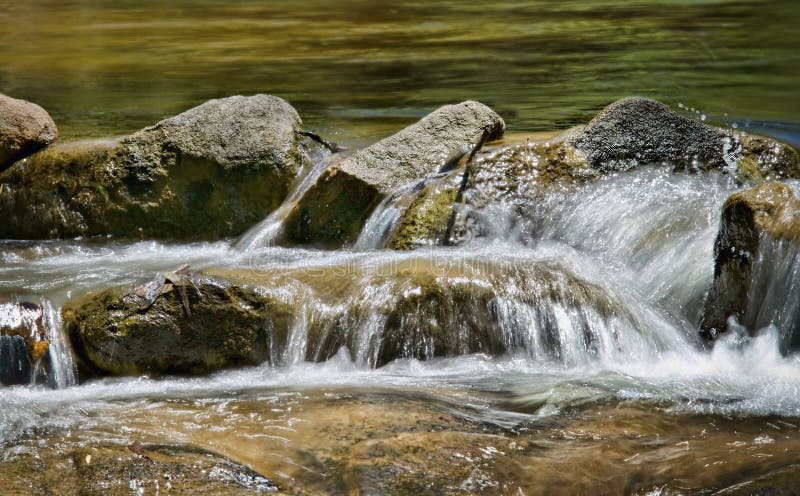 Water on rocks stock photo. Image of river, beautiful - 11018934