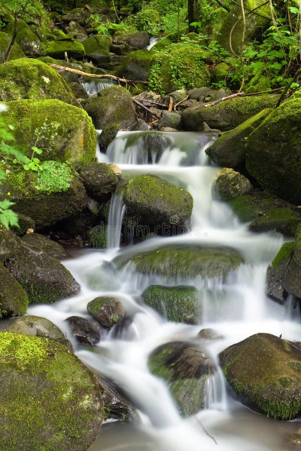 Water and rocks stock image. Image of autumn, wild, season - 31576687