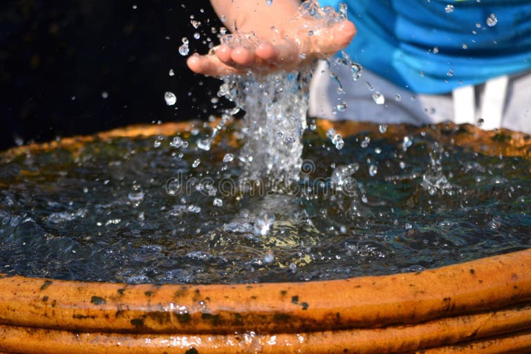 Water stock image. Image of drops, water, flow, running - 71829055