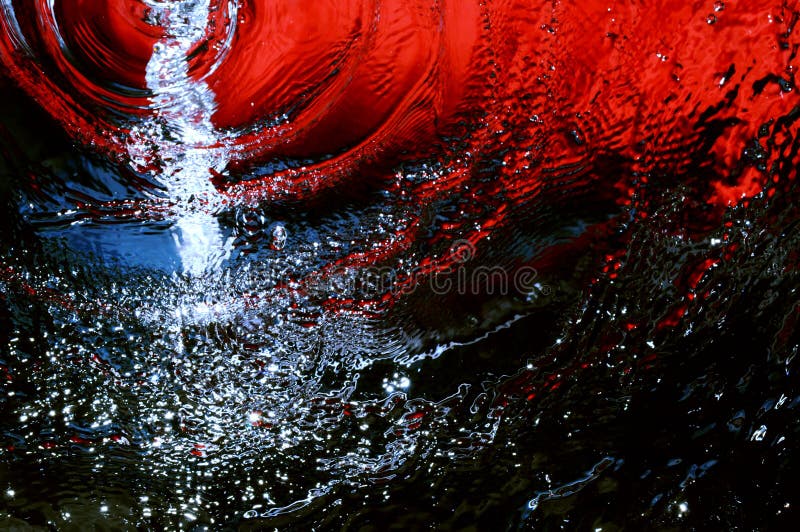 Water runs through dam. stock photo. Image of background - 21725282