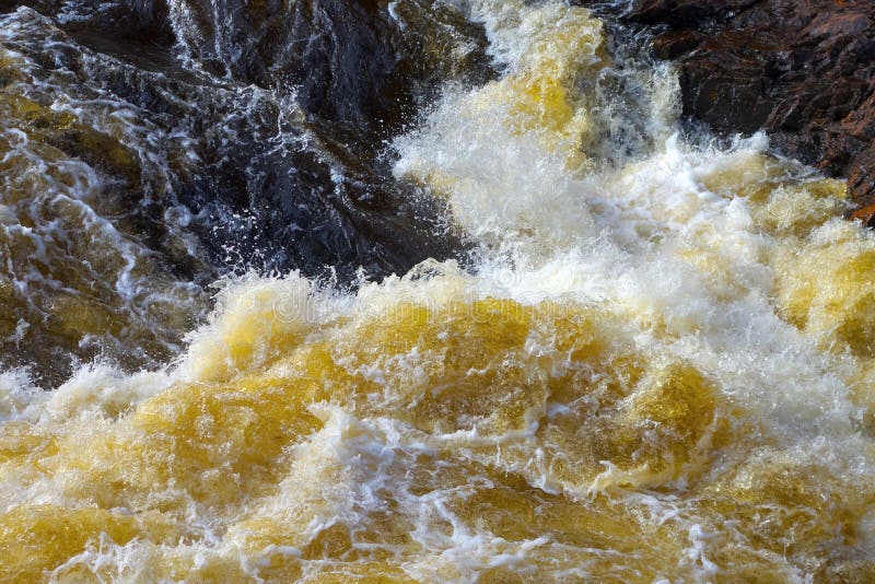 Water rush. stock image. Image of flow, horizontal, turbulent - 52002595