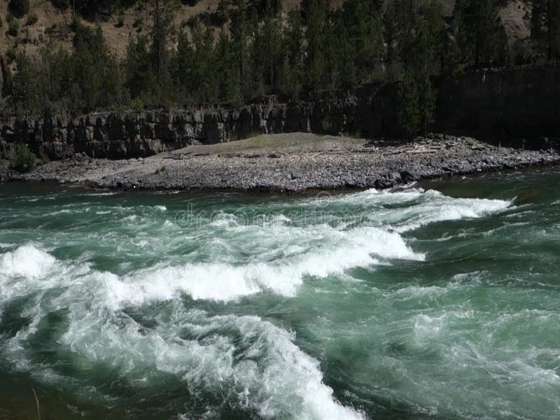 Mountain Run-off in the Springtime Stock Video - Video of force, sunlit ...