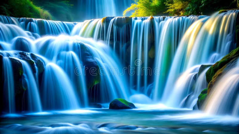 Water S Dance: an Abstract Interpretation of a Waterfall in Motion ...