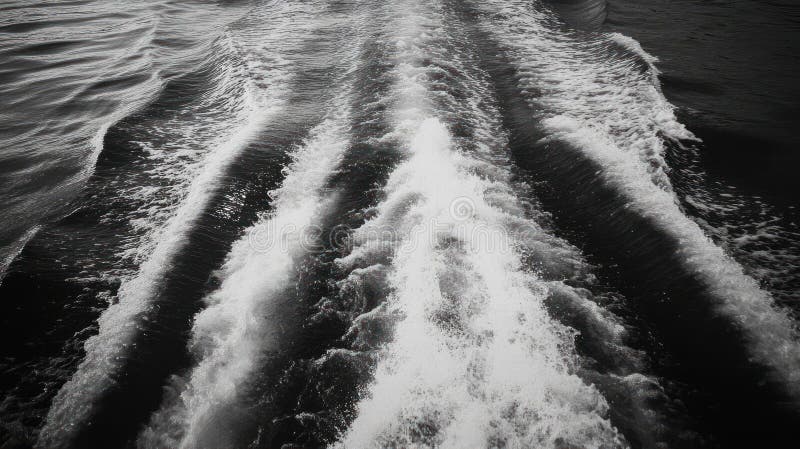 Water S Wake Wave from Engine Stock Image - Image of ship, nature ...