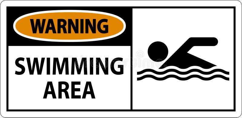 Warning Swimming Stock Illustrations – 3,279 Warning Swimming Stock ...
