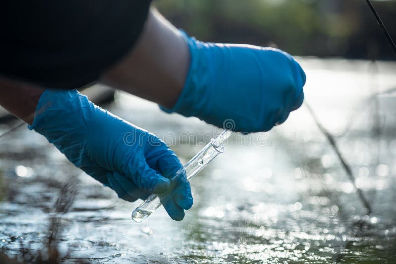 Water sampling stock photo. Image of lake, science, sample - 180707432