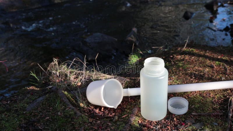 Water Sampling stock footage. Video of microbiology - 237872782