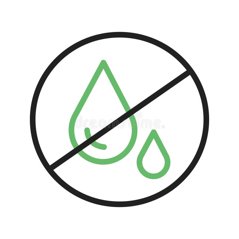 Water Scarcity Icon Vector Image. Stock Vector - Illustration of trash ...