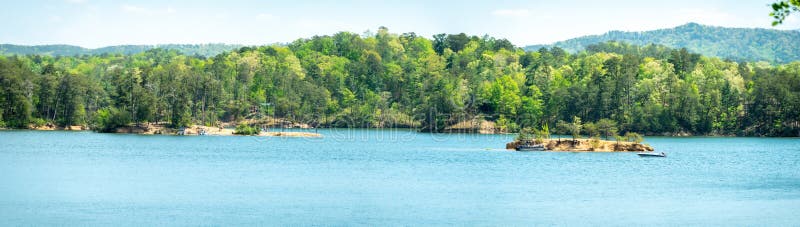 Water Scenes on Lake Ocoee North Carolina Stock Photo - Image of nature ...