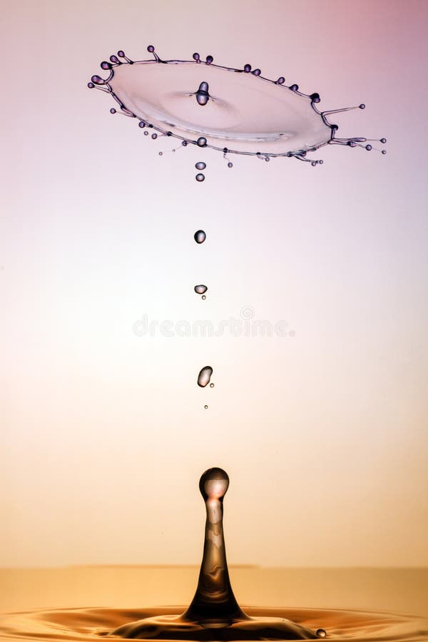 Water Sculpture: Unidentified Flying Object Stock Image - Image of ...