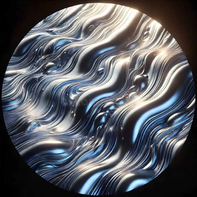 Water liquid reflection stock illustration. Illustration of horizon ...