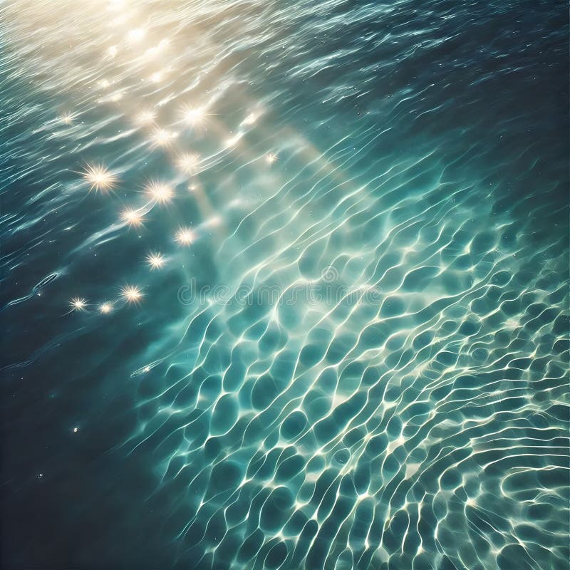 Water liquid reflection stock illustration. Illustration of water ...