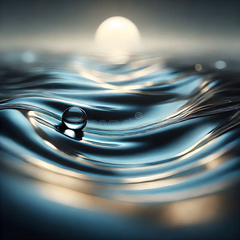 Water liquid reflection stock illustration. Illustration of screenshot ...