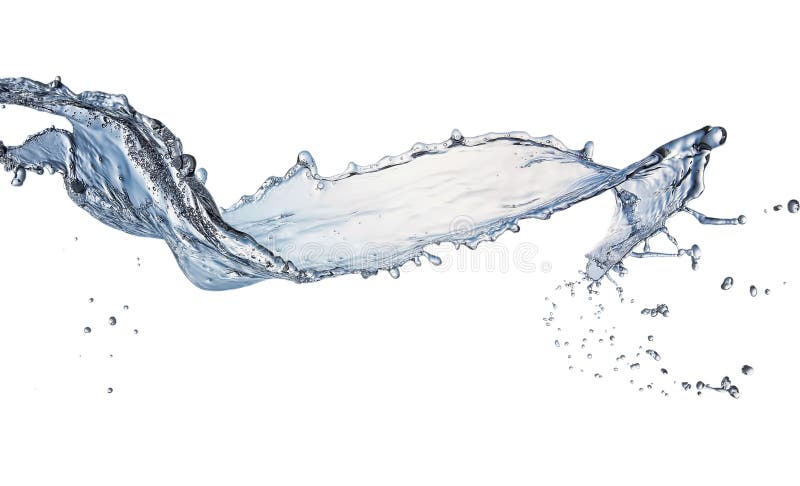 Cross Section of Water Wave Stock Photo - Image of turbulent, cross ...