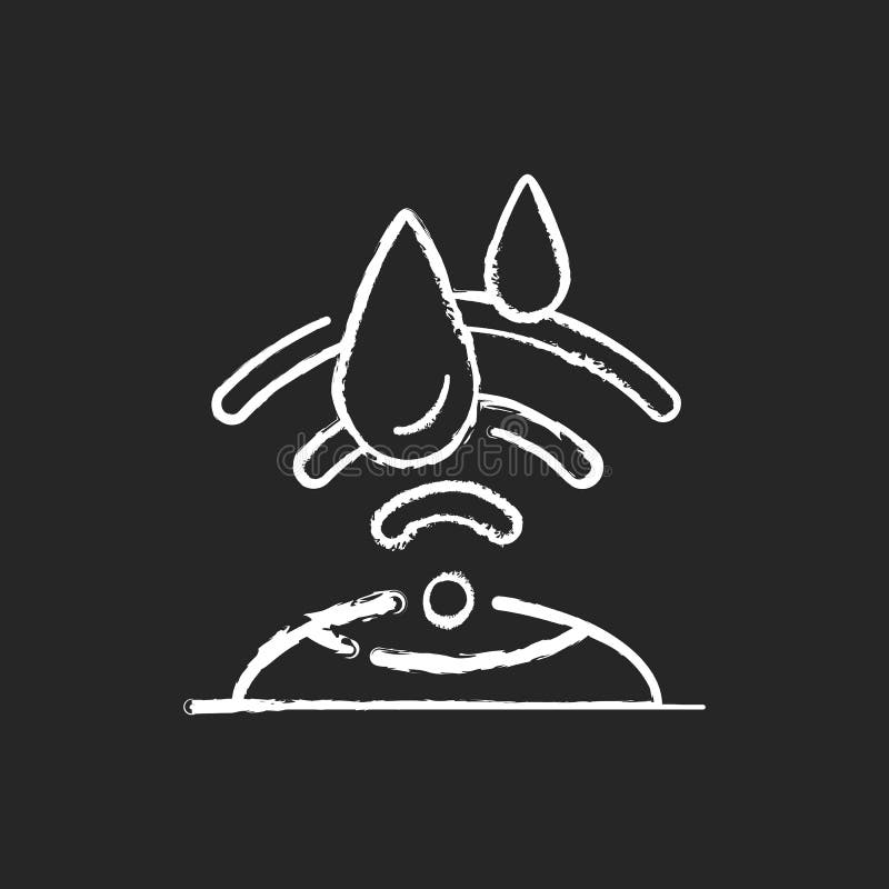 Water Sensor Line Icon Concept. Water Sensor Flat Vector Symbol, Sign ...