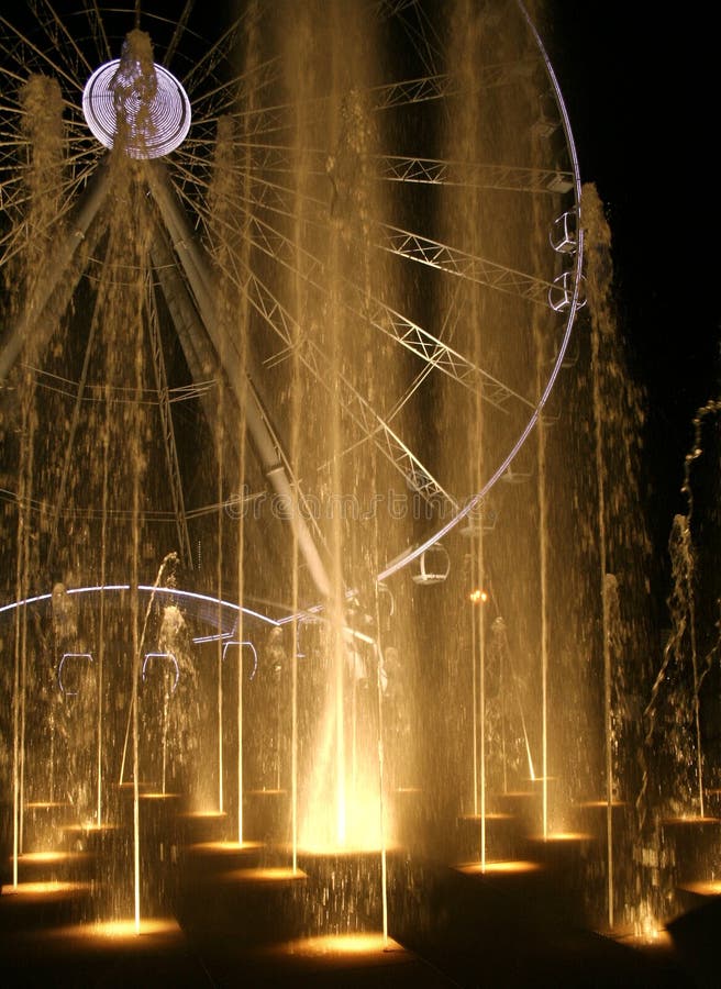 Water Show stock image. Image of water, ferris, display - 5030127