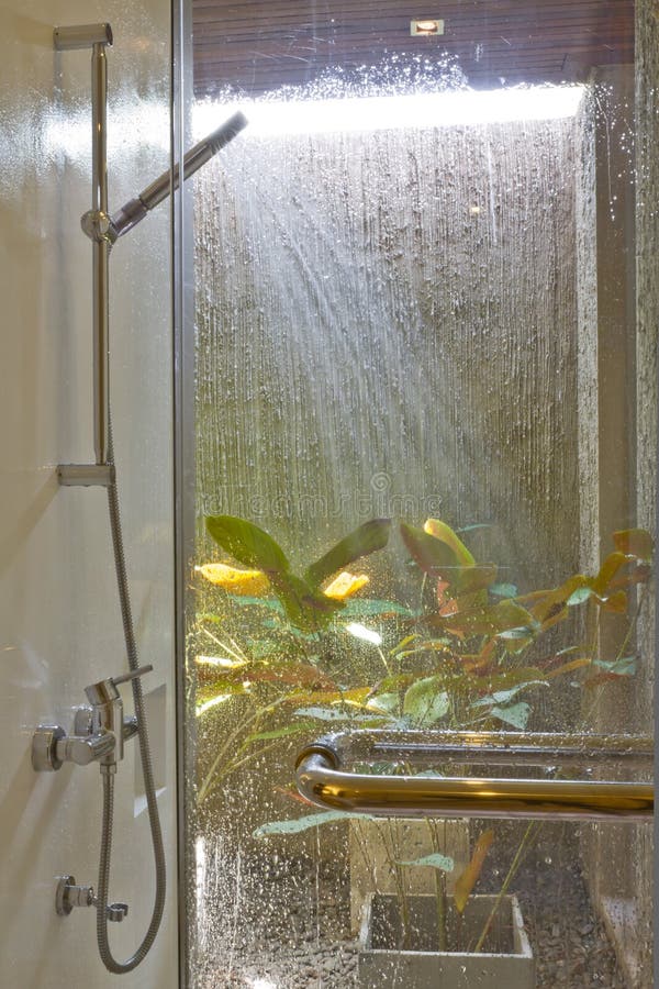 Water from the shower stock photo. Image of elegance - 21939374