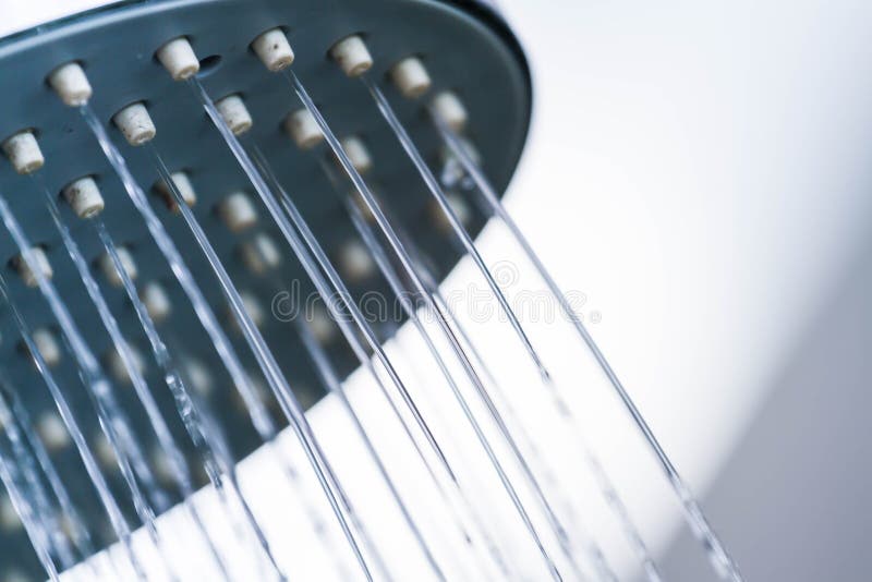 Water from shower stock photo. Image of fresh, drops - 44421638