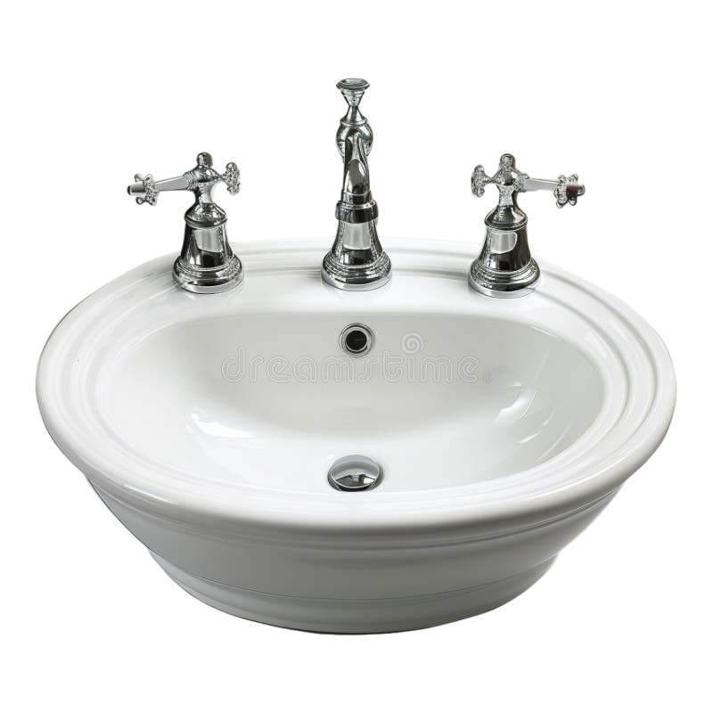 Water Sink for Washroom on Transparent Background - Ai Generated Stock ...