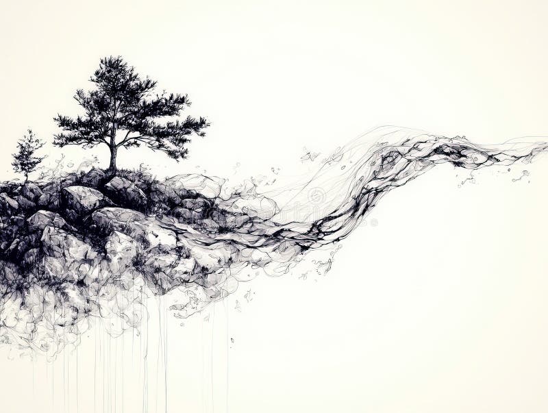 Water Sketch: a Dynamic Representation of Water, Focusing on Its ...