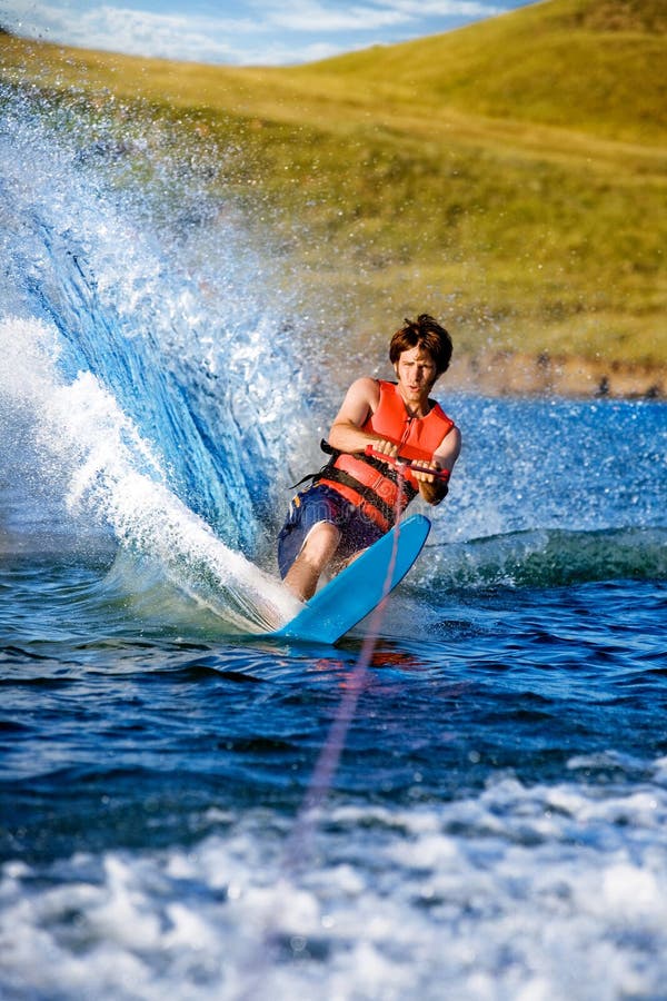 Water skiing stock photo. Image of water, happy, skiing - 964862