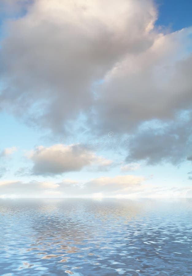 Water and sky stock photo. Image of beautiful, white, softness - 1937432