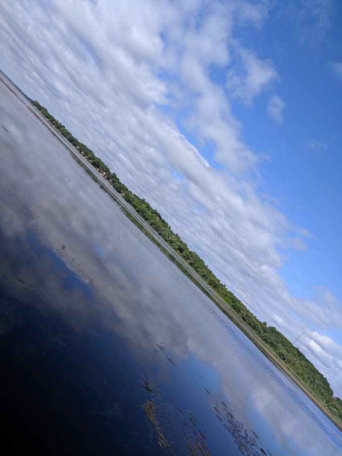 Water sky diagonal view stock image. Image of water - 161108137