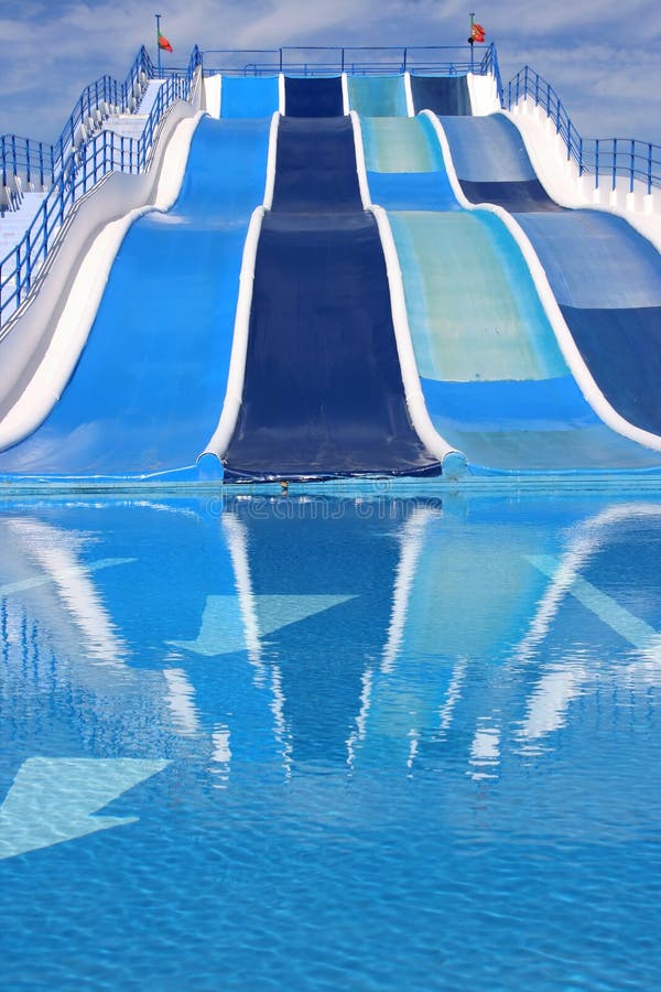 Water slide stock image. Image of merry, cheer, delight - 3690865