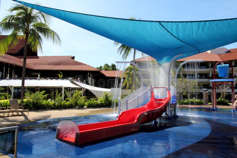 Water Slide at Resort stock image. Image of slide, resort - 22182249