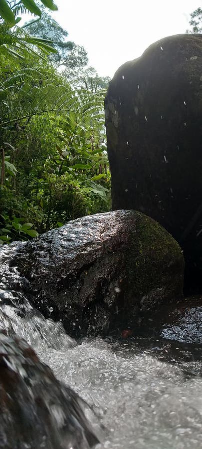 Water Slide on Rocky River 2 Stock Photo - Image of rocky, woodland ...