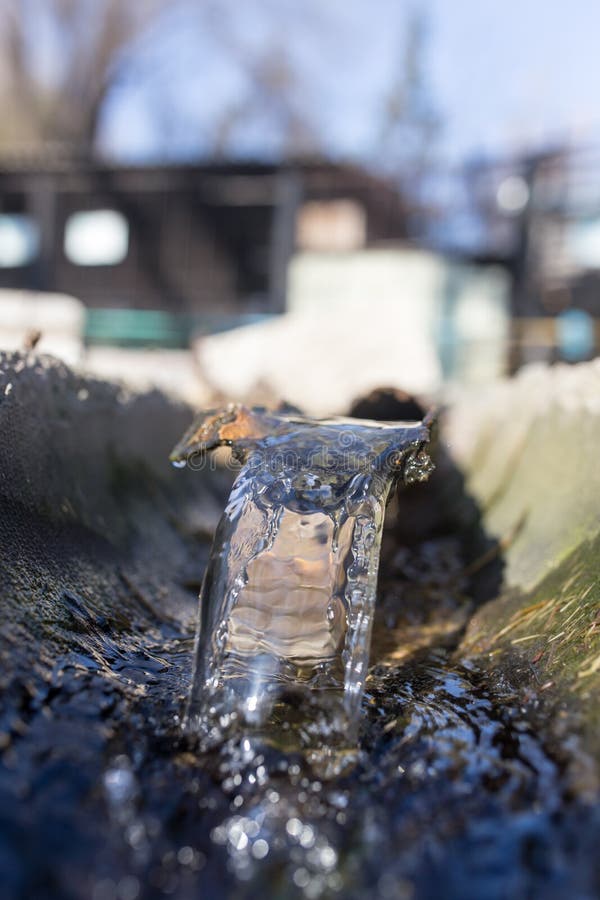 Water in a small river stock photo. Image of splash, waterfall - 90378386