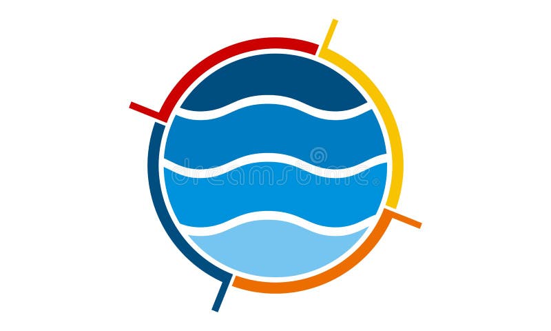 Water Solution Logo Design Template Stock Vector - Illustration of ...