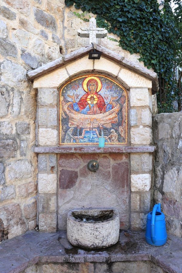 Water Source in Podmaine Monastery in Budva, Montenegro Stock Photo ...