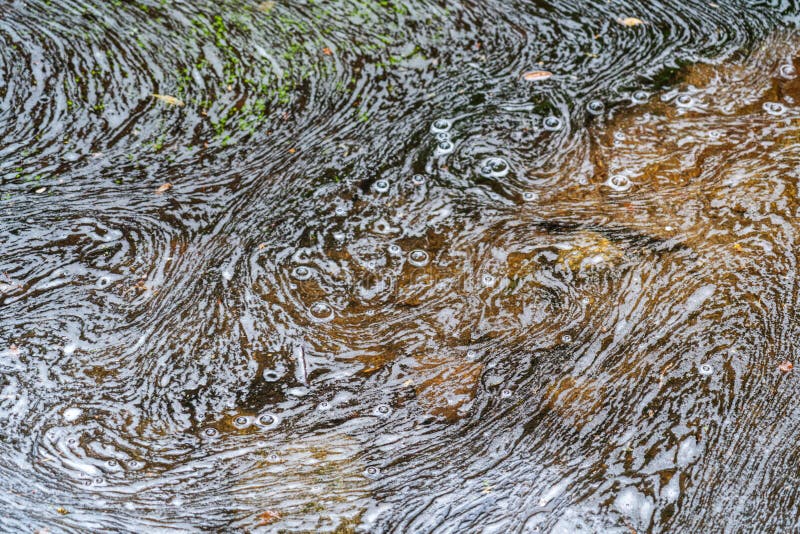 Water Source Pollution Crisis in Ecology. Wastewater in Rivers and ...