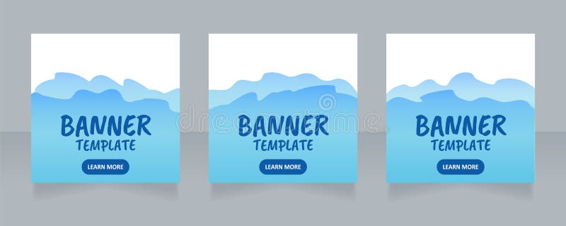 Water Sources Protection Web Banner Design Template Stock Vector ...