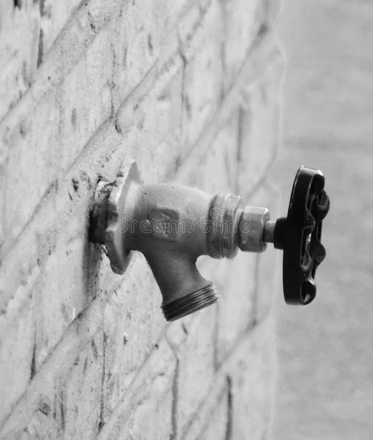 Water spigot stock image. Image of irrigation, metal - 97198433