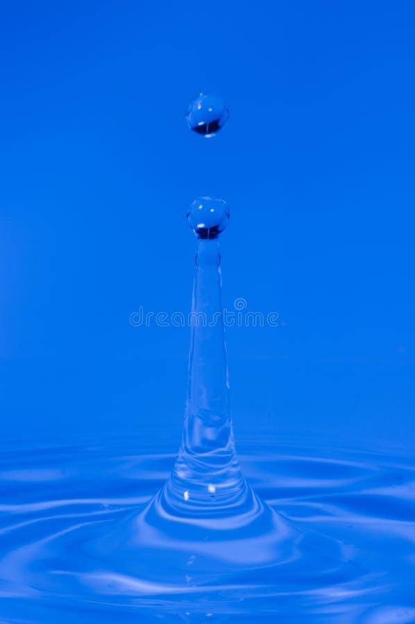 Water Spike stock photo. Image of drop, formed, united - 198995034