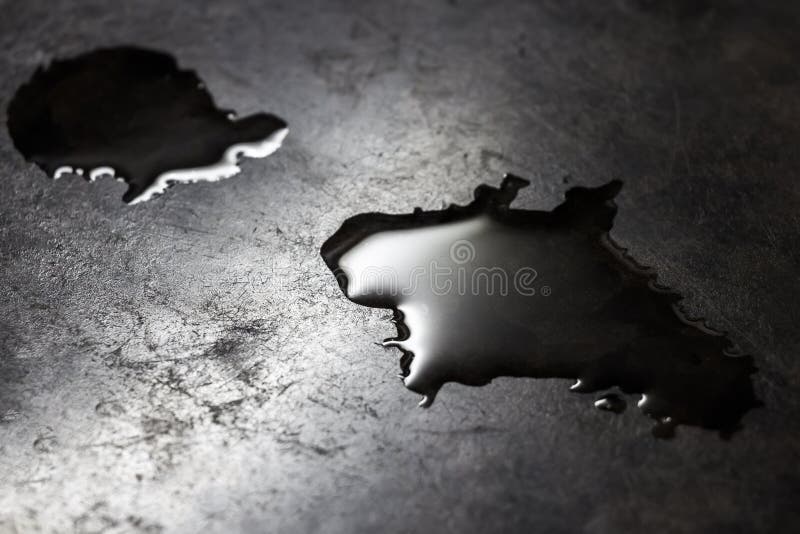 Water spilled on the table stock image. Image of reflector - 69823403