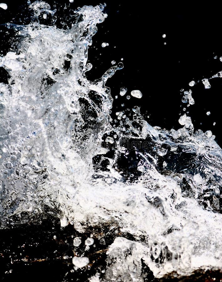 Water splash stock image. Image of frozen, fresh, bath - 10810651