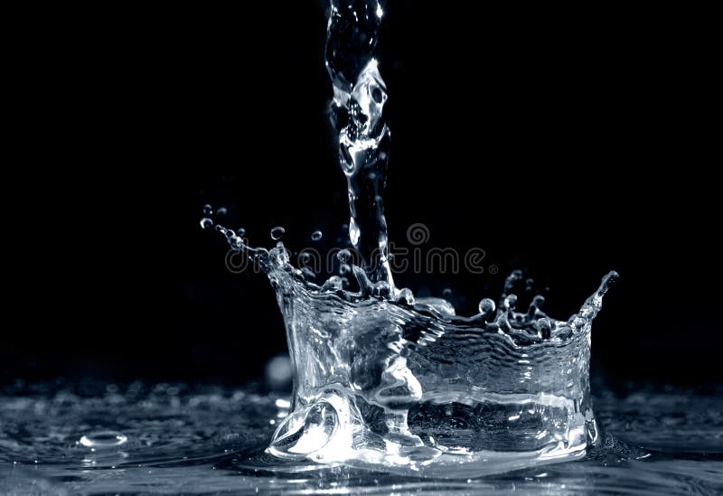 Marbles falling in water. stock photo. Image of water - 4166234