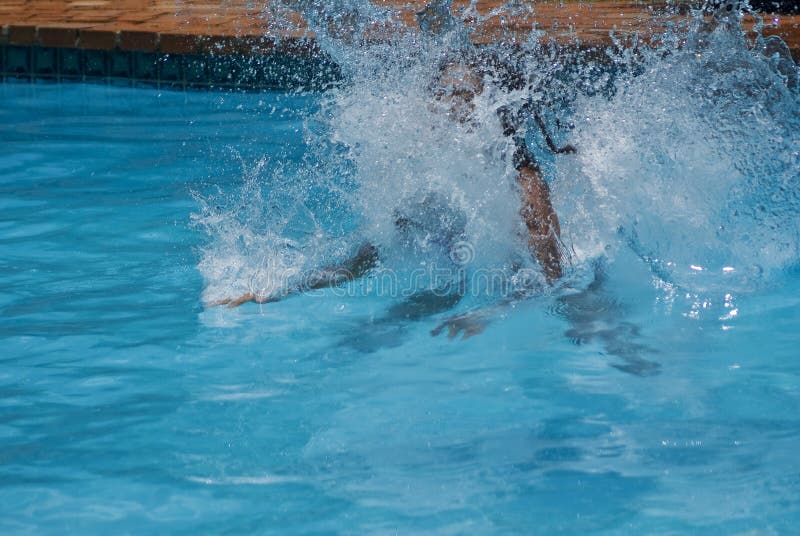 Water Splash stock image. Image of ratmandude, dive, drown - 14114907