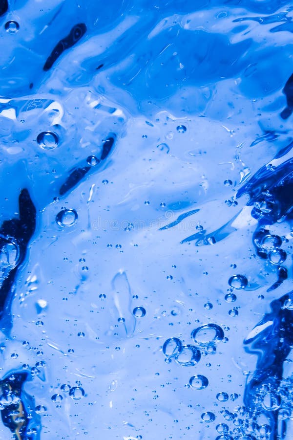 Abstract Blue Wave Splash Background Picture. Image: 6856713