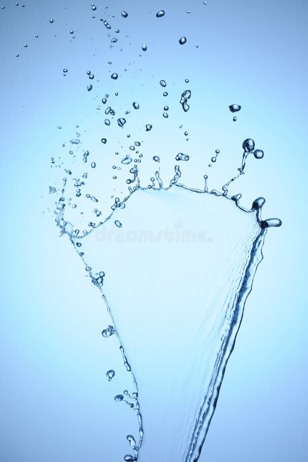Water splash stock photo. Image of transparent, sparse - 16217148