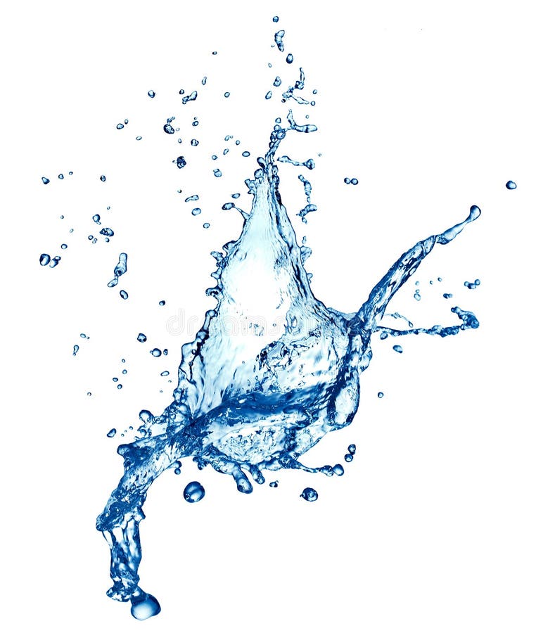 Water Splash stock image. Image of white, droplets, clean - 16619951