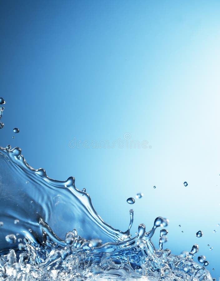 Water splash stock photo. Image of close, pattern, ripple - 17998136