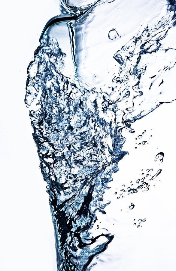 Water splash stock image. Image of splash, blue, peaceful - 25382127