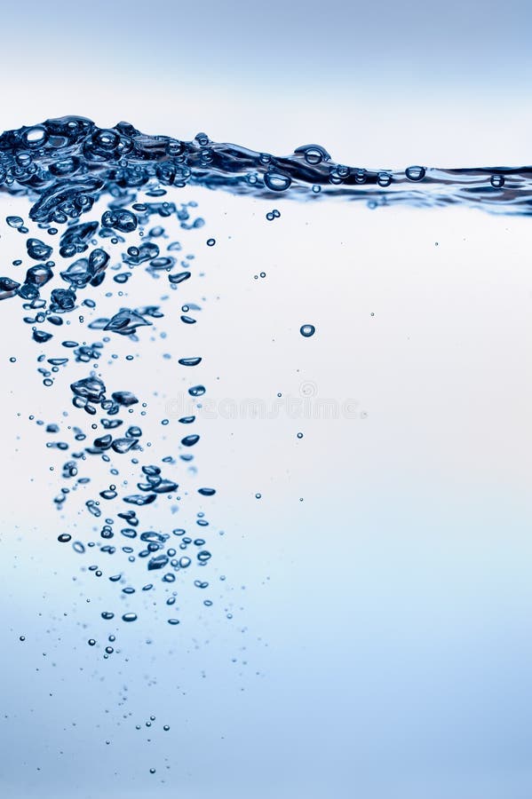 Water Splash Isolated on White Stock Image - Image of liquidity, flower ...