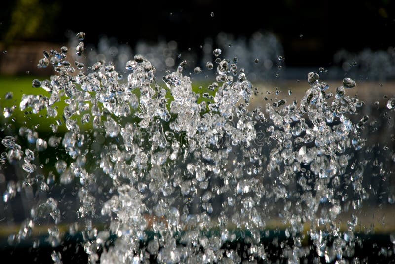 Water Splash stock photo. Image of waterdrop, fountain - 6451978